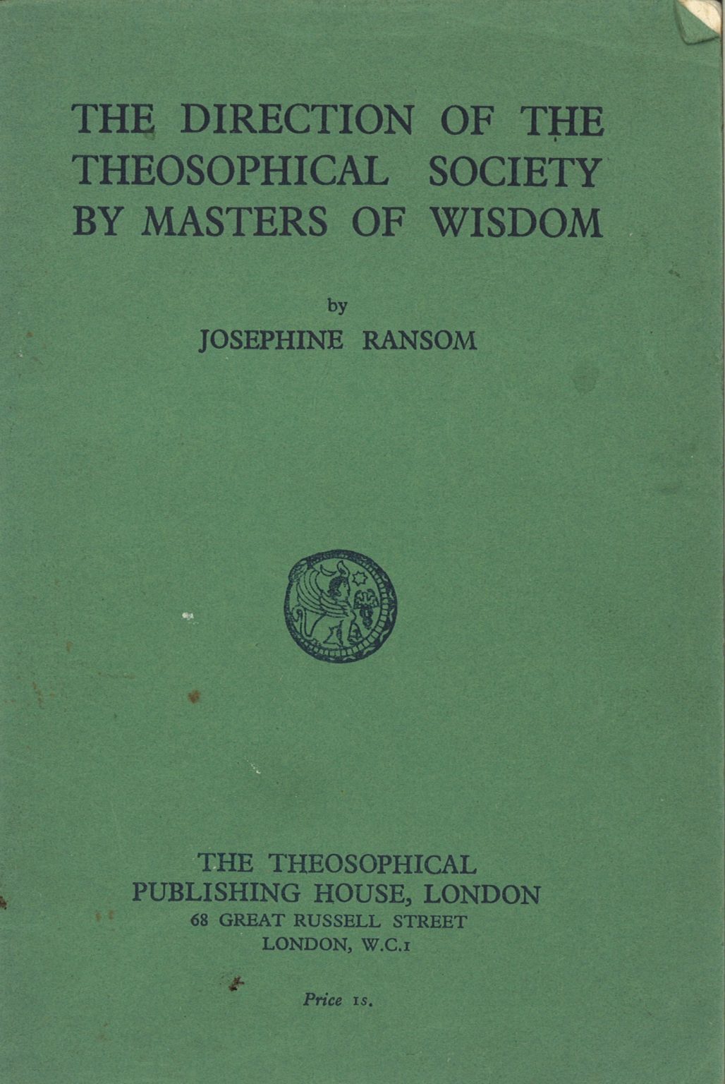 Book Shop – Theosophical Society in England
